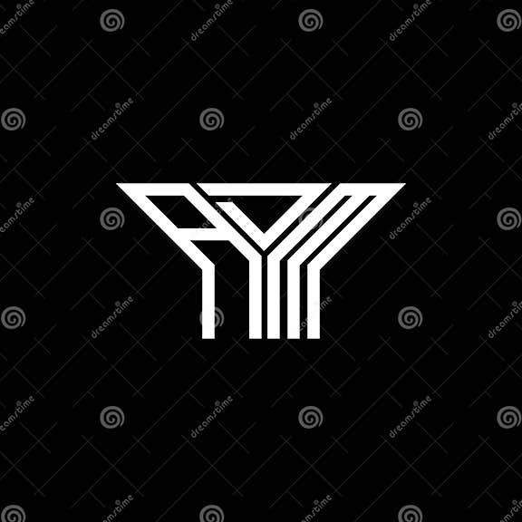 ADM Letter Logo Creative Design with Vector Graphic, ADM Stock Vector ...