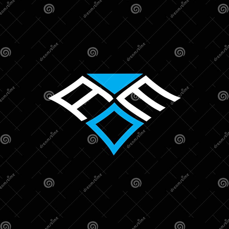 ADM Letter Logo Creative Design with Vector Graphic, Stock Vector ...