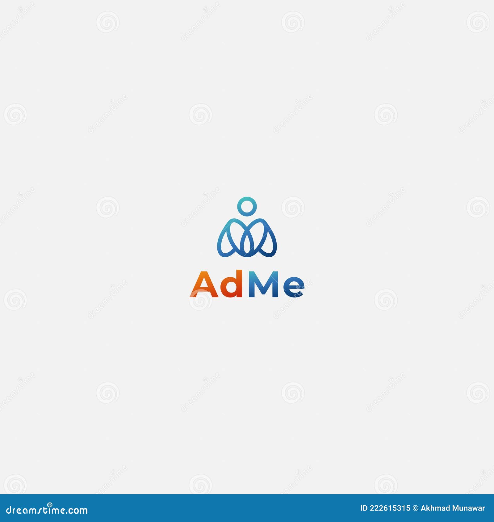 Adme Advertise Gaming Console Stick Logo Stock Vector - Illustration of ...