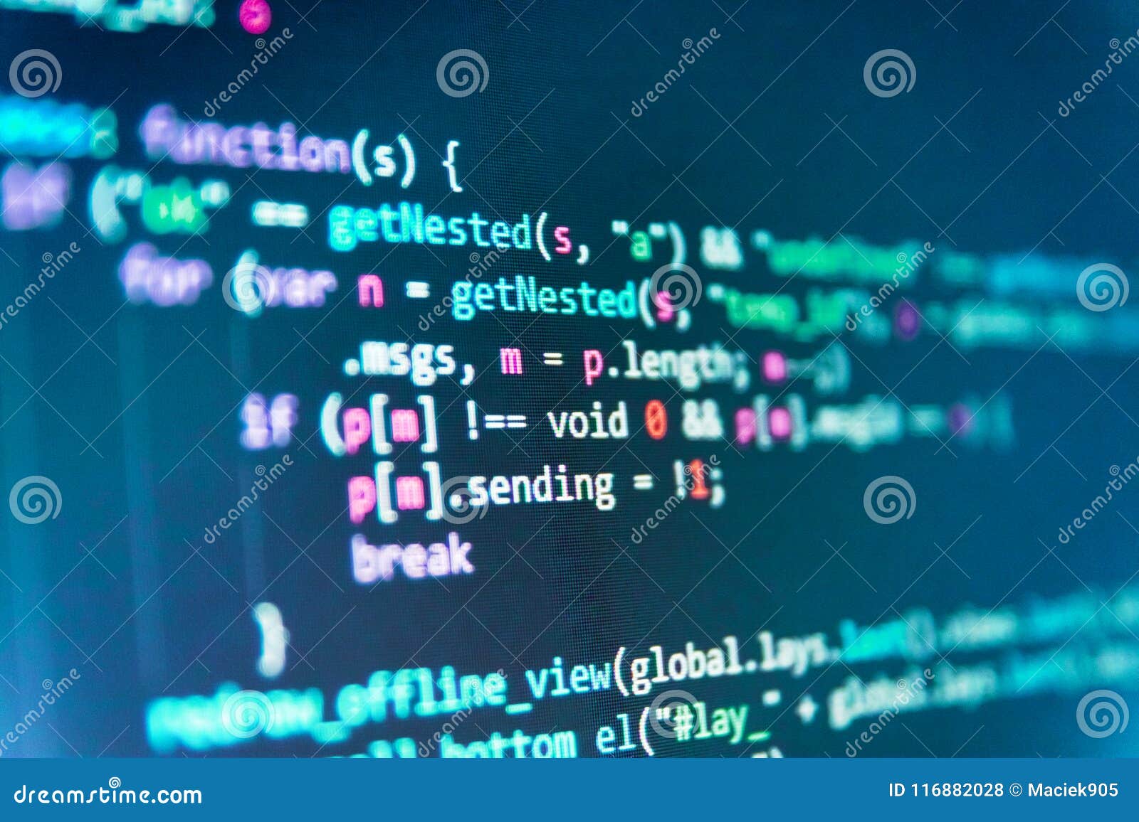 Admin Access To Data Source. Stock Photo - Image of black, innovation ...