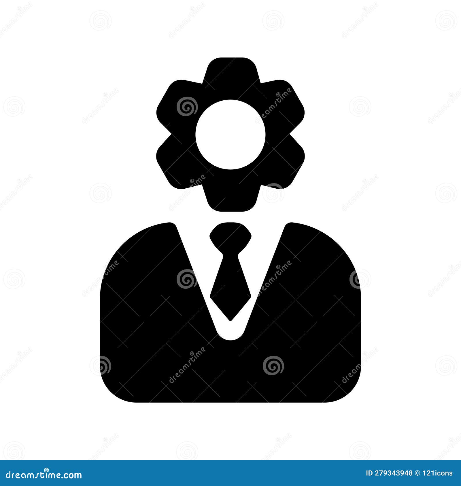 Admin, Administration, People Icon Stock Illustration - Illustration of ...