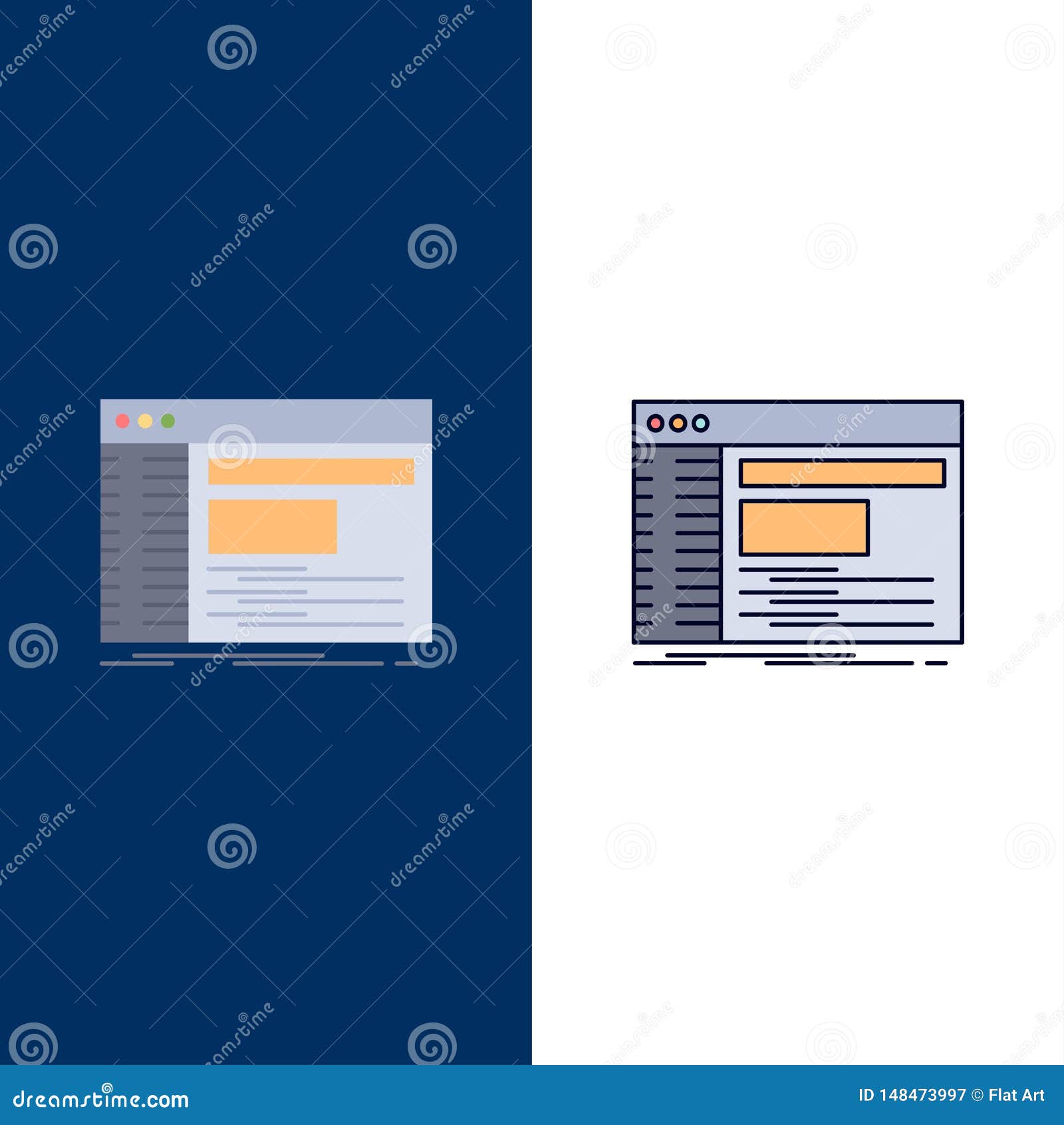 Admin, Console, Panel, Root, Software Flat Color Icon Vector Stock ...