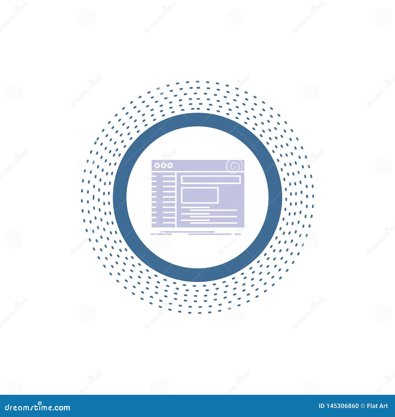 Admin, Console, Panel, Root, Software Glyph Icon. Vector Isolated ...