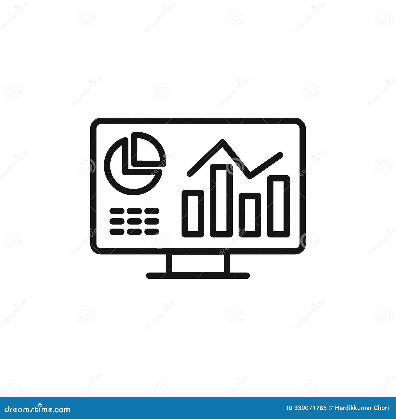 Admin Dashboard Icon Symbol On White Background Vector Illustration ...