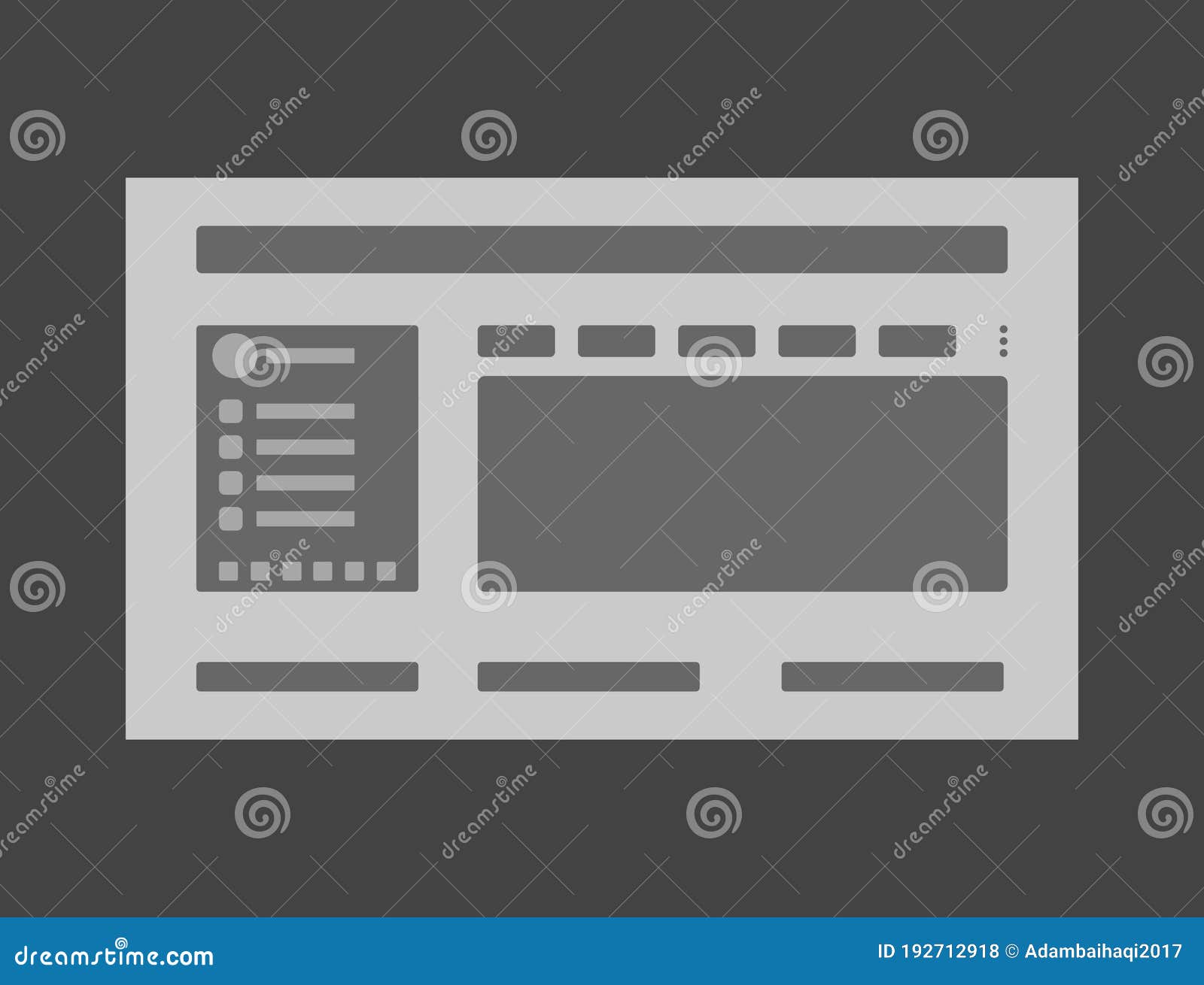 Admin Dashboard Website Layout Design, UX UI Website Page Design, Great ...
