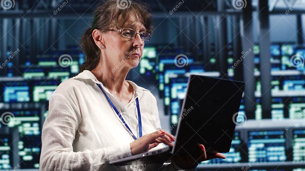Admin Doing Regular Server Upgrades Stock Image - Image of trained, navigating: 331145889