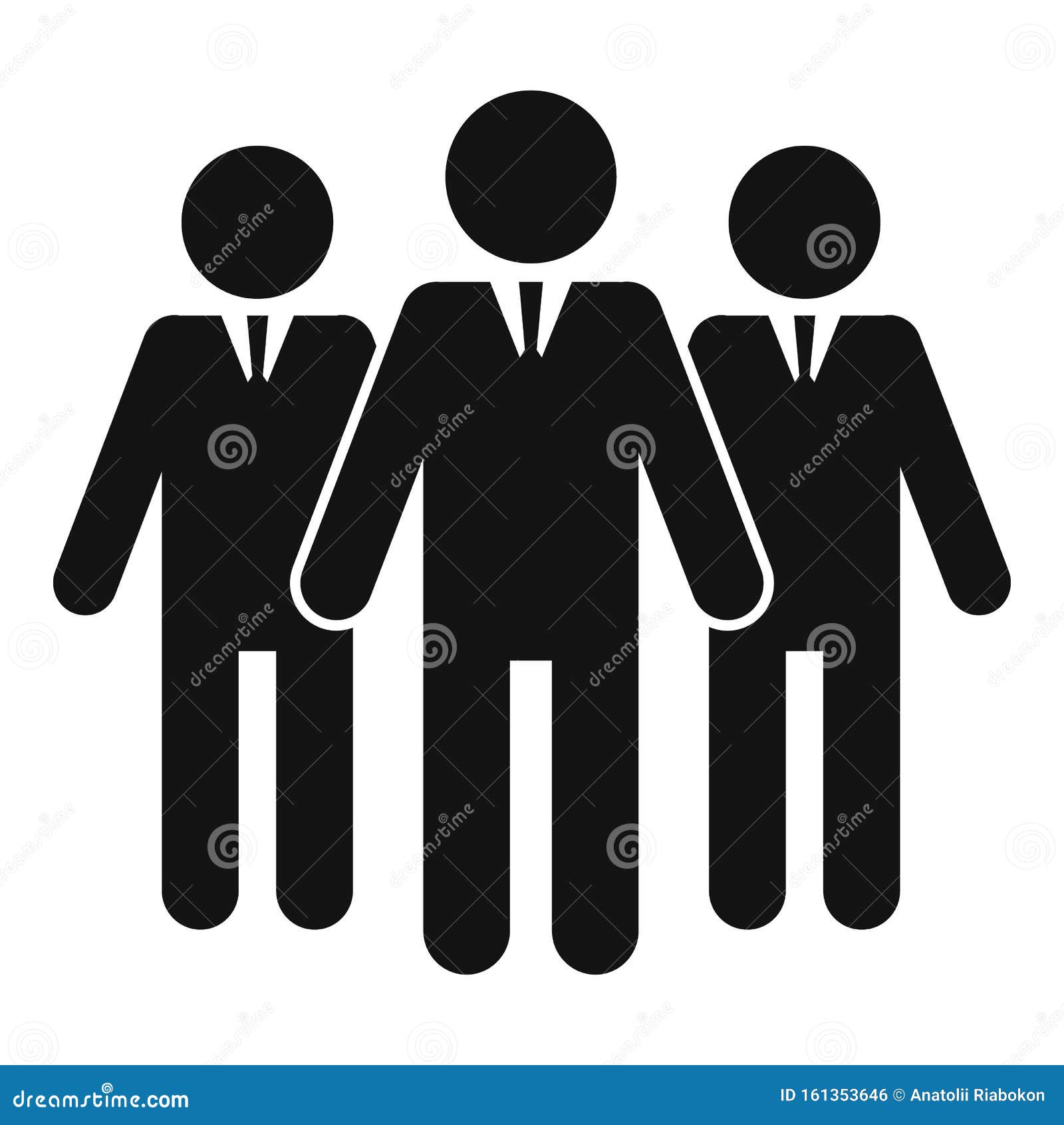 Admin Group Icon, Simple Style Stock Vector - Illustration of internet ...