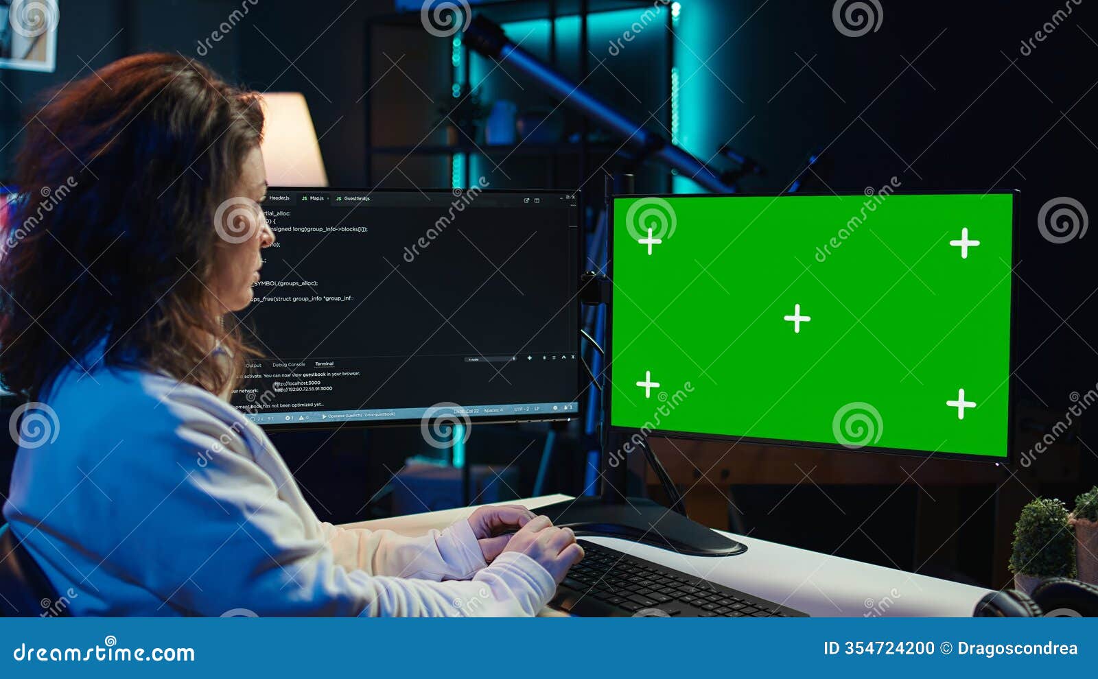 Admin Installing Fortified Code on Chroma Key PC To Prevent Cyber ...