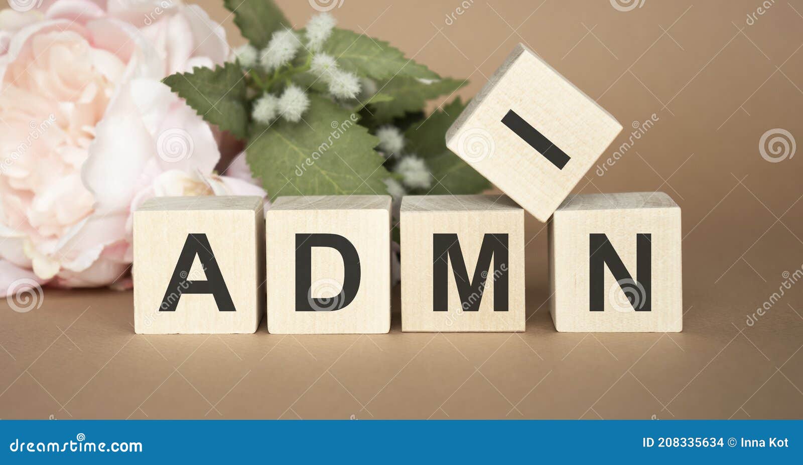 Admin Login Sign Made of Wood Stock Photo - Image of support ...