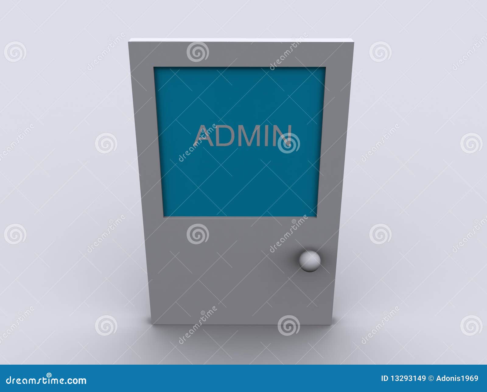 Admin office door stock illustration. Illustration of drawing - 13293149