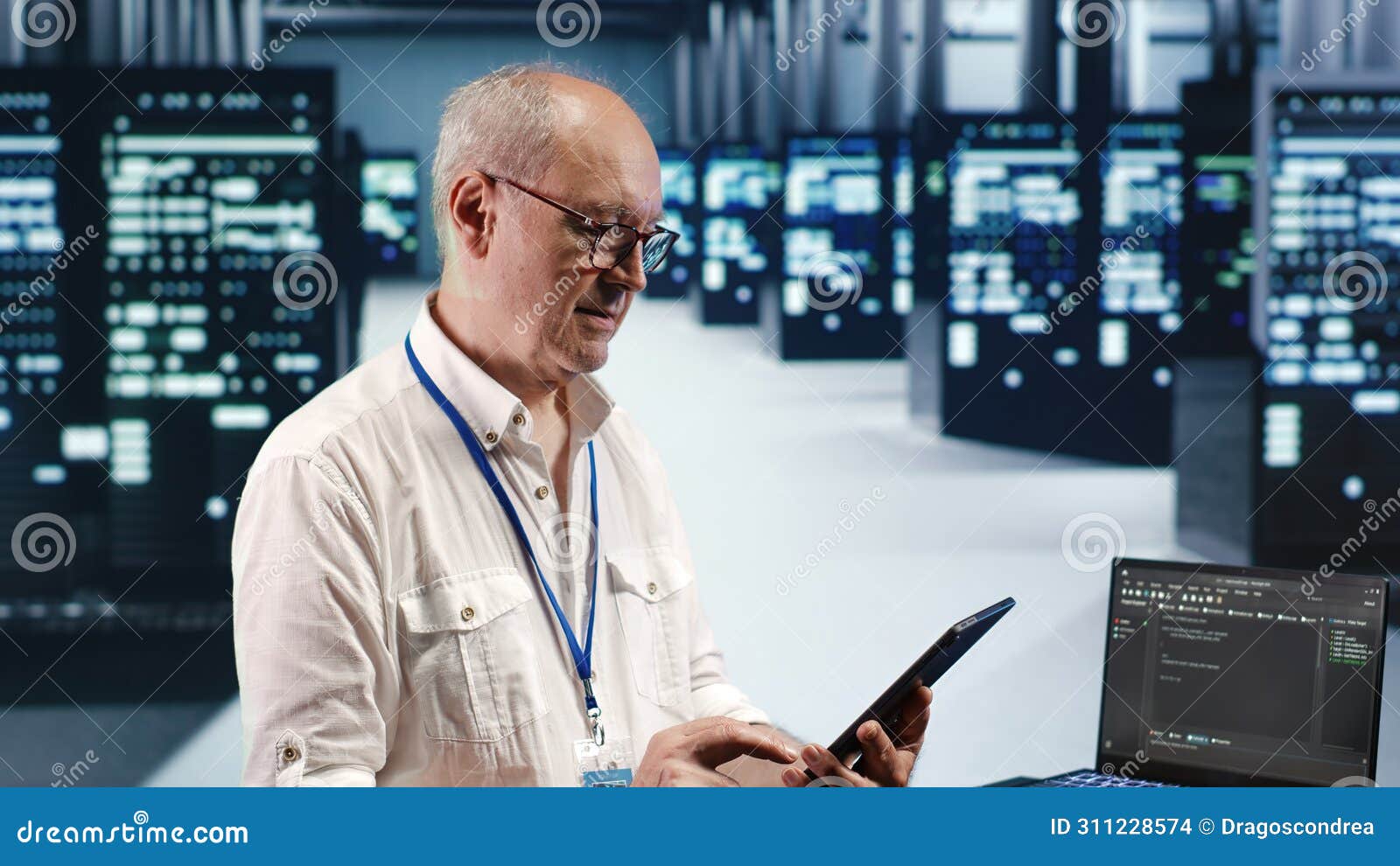 Admin Running Code in Data Center Stock Photo - Image of repair ... Admin Running Code in Data Center Stock Photo - Image of repair ...