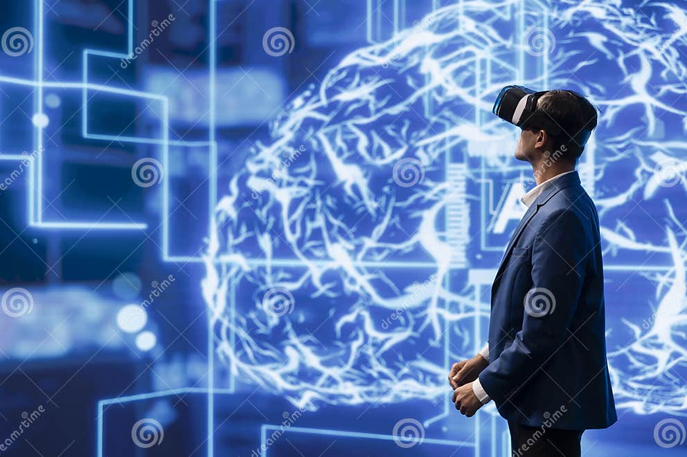 Admin Uses Virtual Reality Technology To Build AI Algorithms Stock ...
