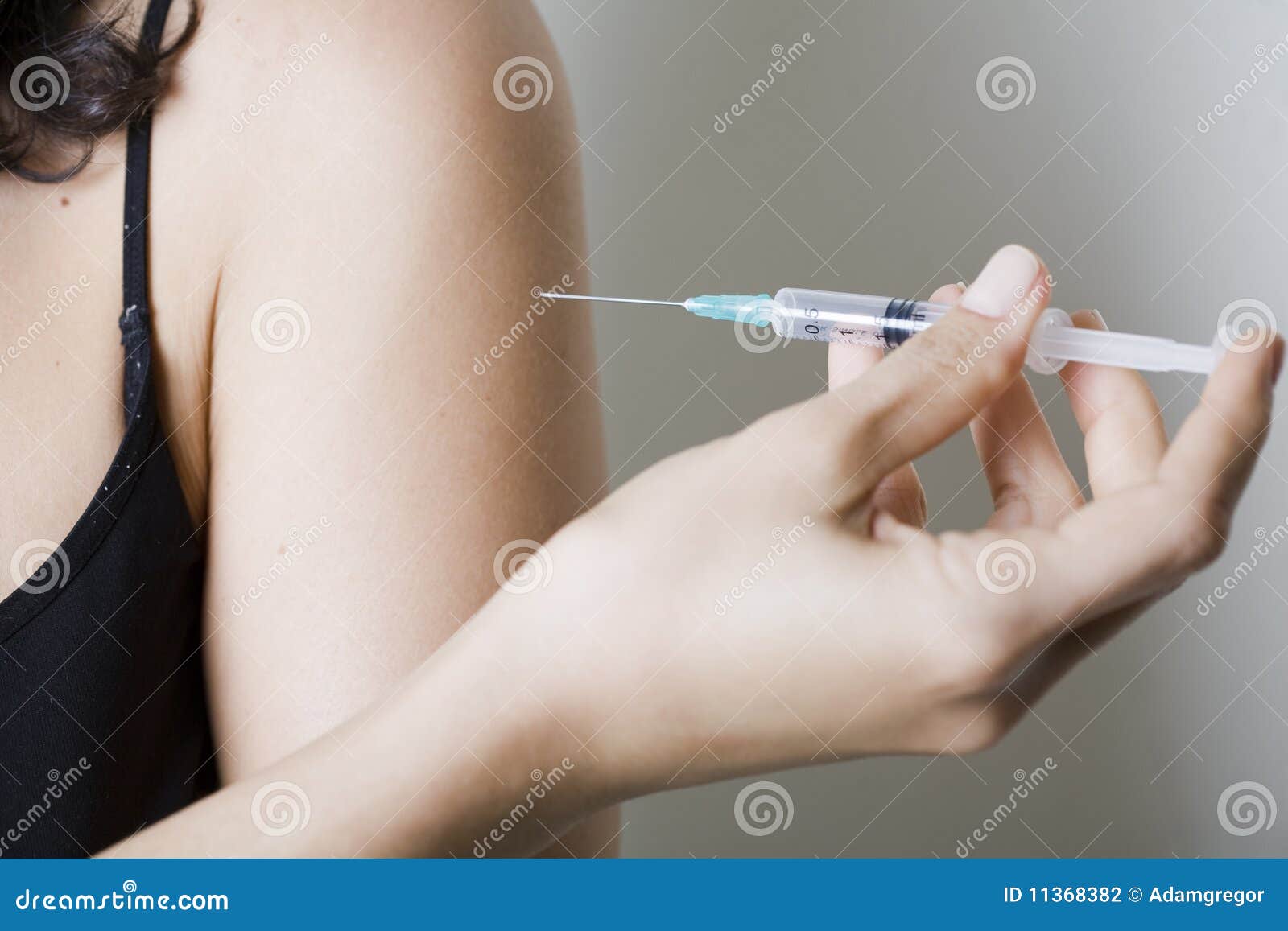 Administer inoculation stock photo. Image of grip, injection - 11368382