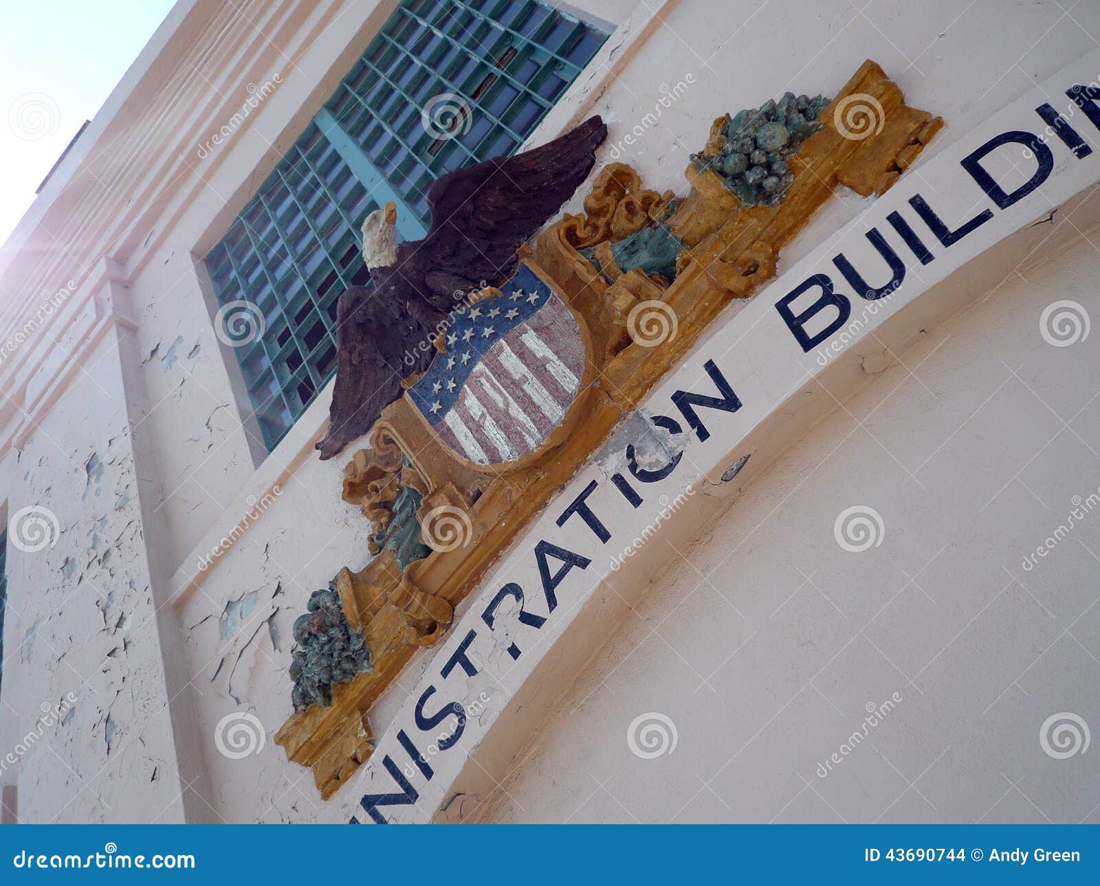Administration Building stock photo. Image of prison - 43690744