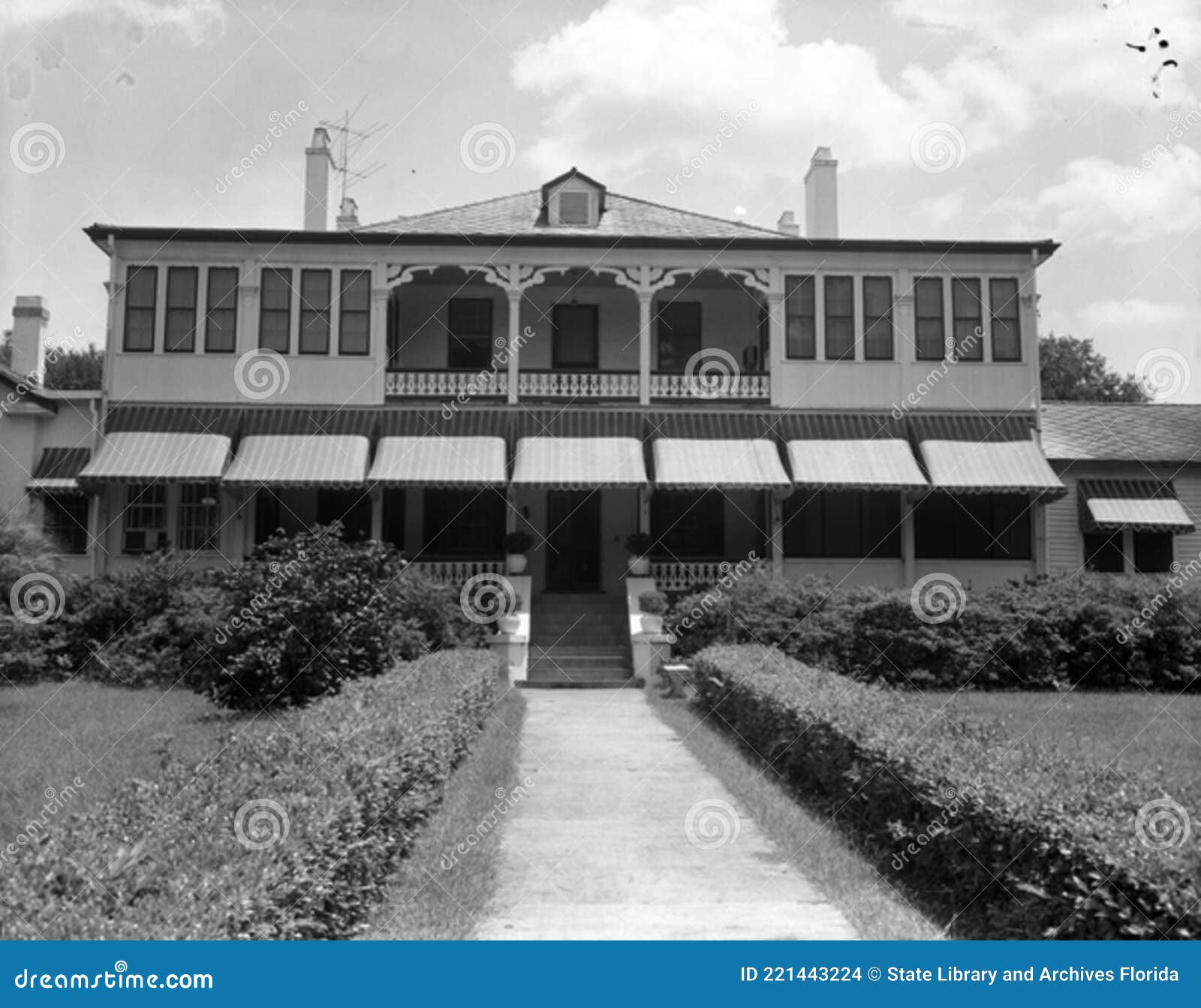 Administration Building At The Florida State Hospital In Chattahoochee ...
