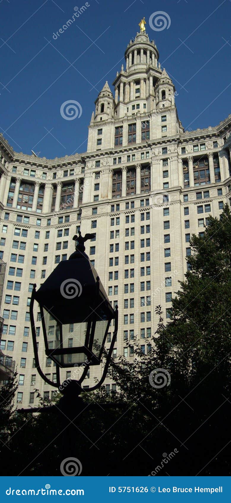 Administration Building, NYC USA. Stock Photo - Image of america ...