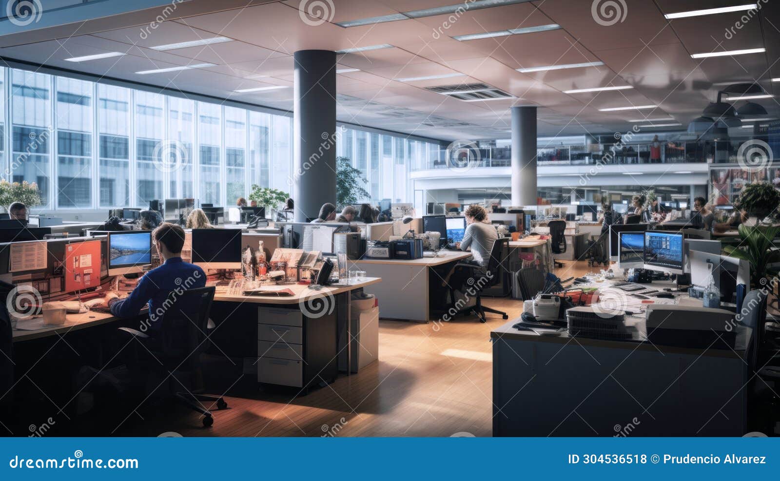 Administration or Editorial with Jobs Stock Illustration - Illustration ...