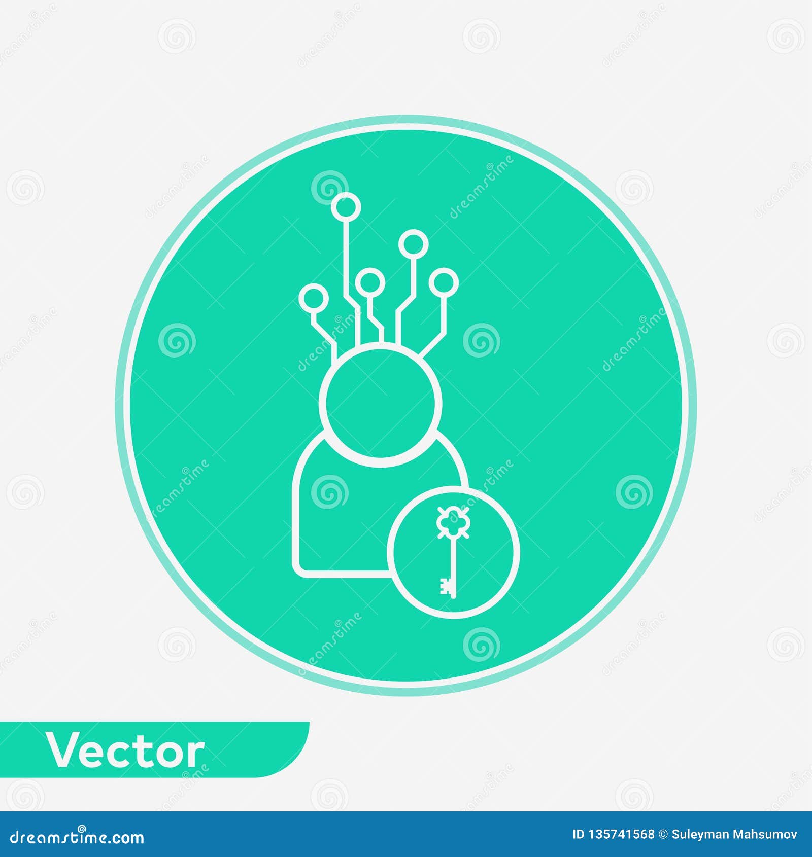 Administration Vector Icon Sign Symbol Stock Vector - Illustration of ...