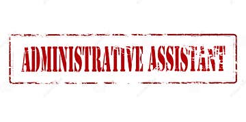 Administrative assistant stock illustration. Illustration of ...