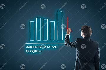 Administrative Burden Reduction Stock Photo - Image of decrease ...