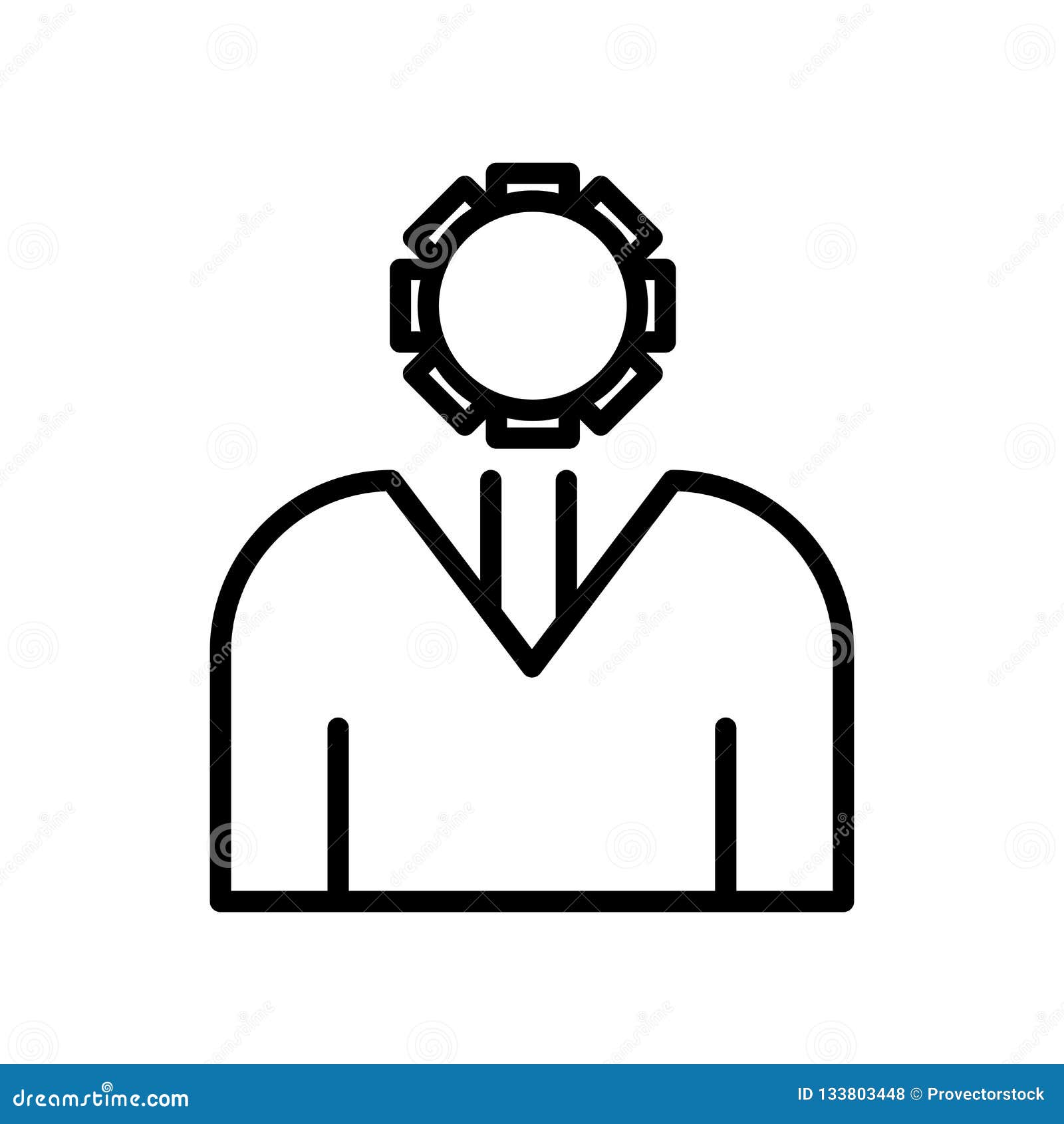 Administrator Icon Vector Sign and Symbol Isolated on White Back Stock ...