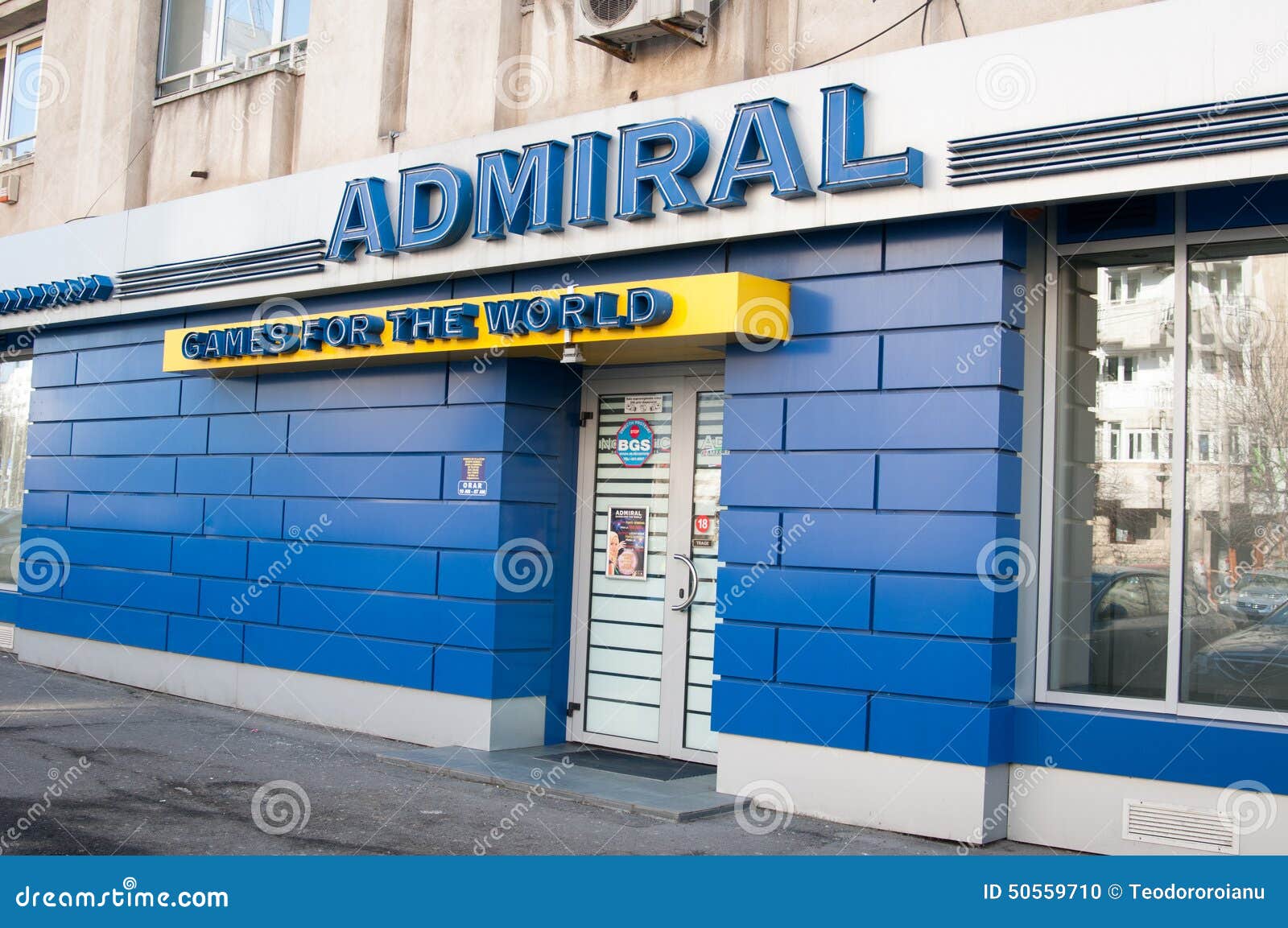 Admiral casino editorial image. Image of business, romania - 50559710