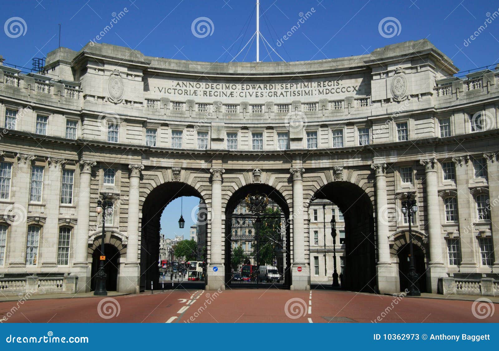 Admiralty Arch stock image. Image of government, arch - 10362973