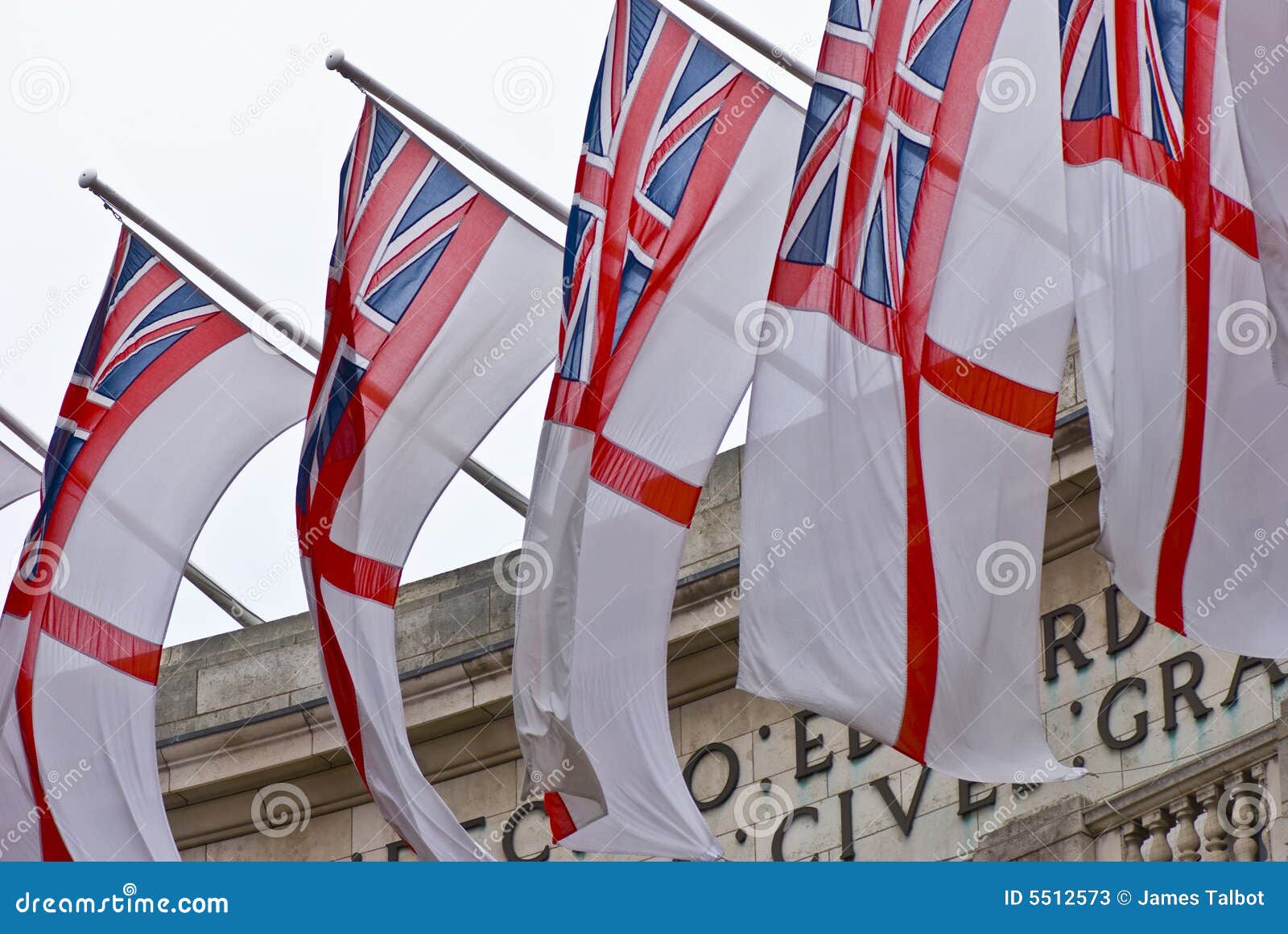 Admiralty Arch Flags Picture. Image: 5512573