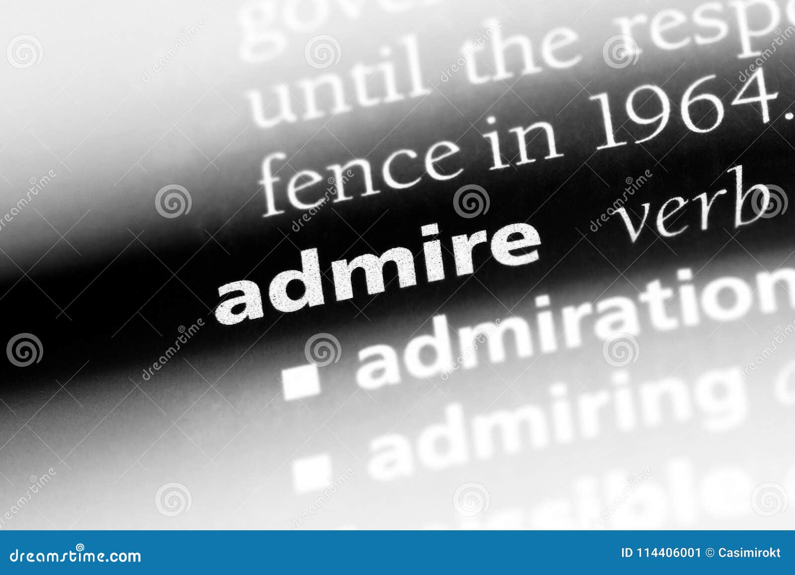 Admire stock image. Image of page, english, closeup - 114406001