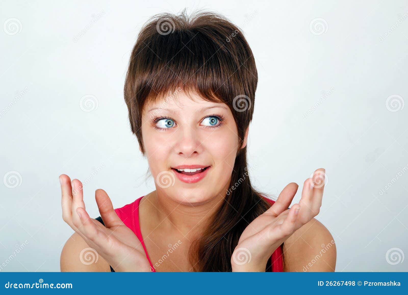 Admirer Une Jeune Fille De Ladolescence Attirante Photo Stock Image