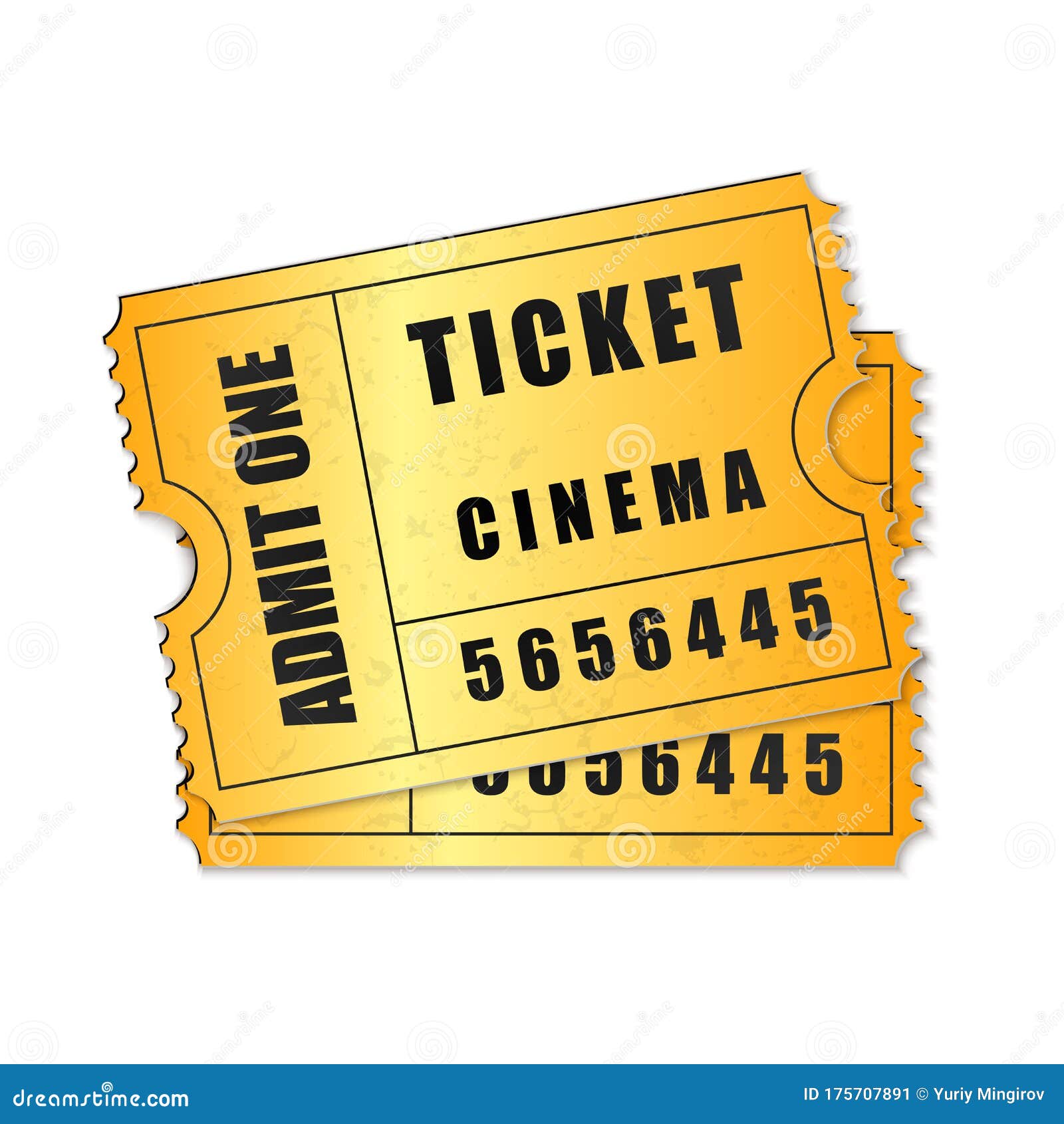 Admit One Ticket Icon Isolated Stock Vector - Illustration of festival ...