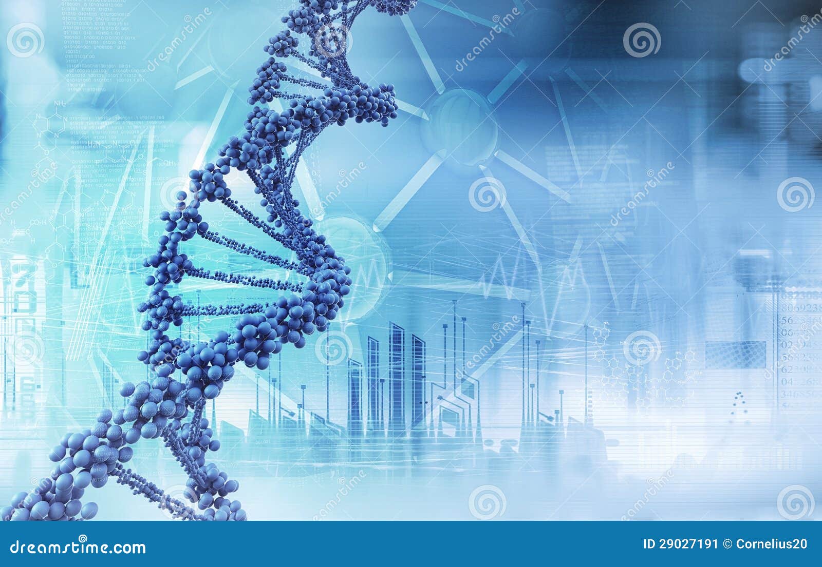 ADN ilustração stock. Ilustração de vivo, costa, cromossomo - 29027191