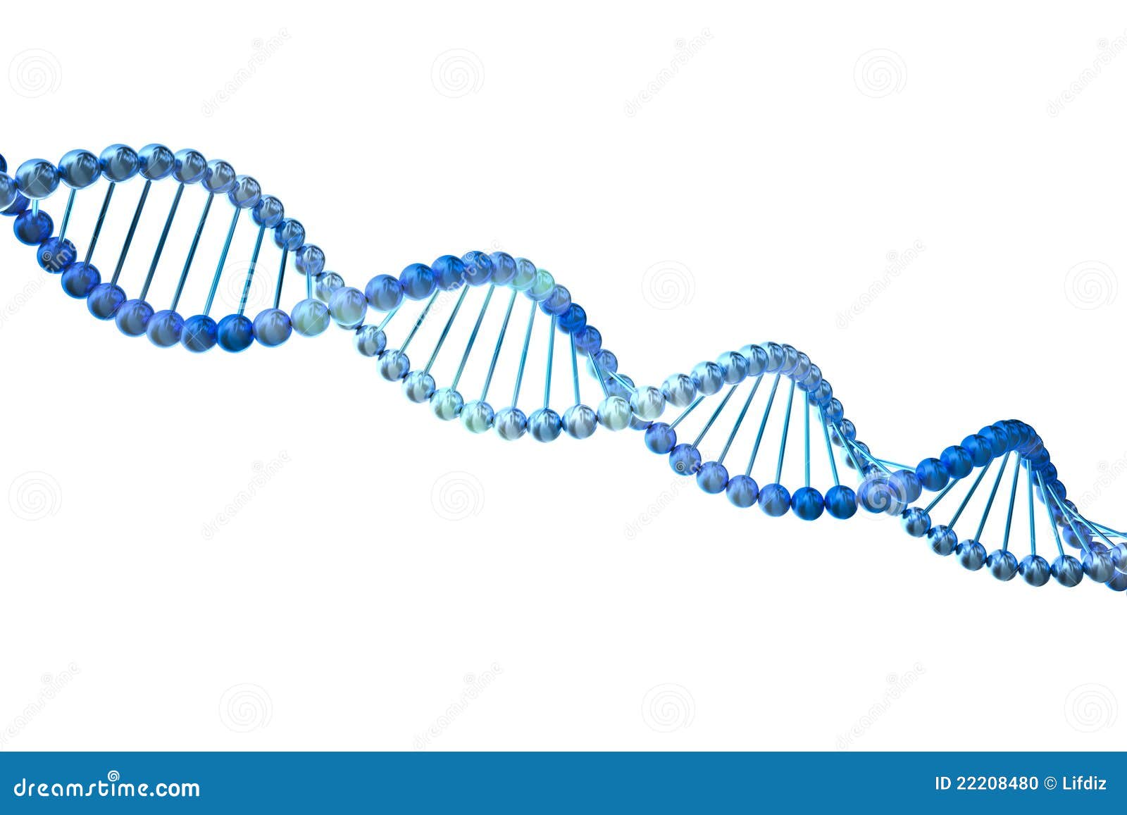 ADN 3d illustration stock. Illustration du perles, code - 22208480