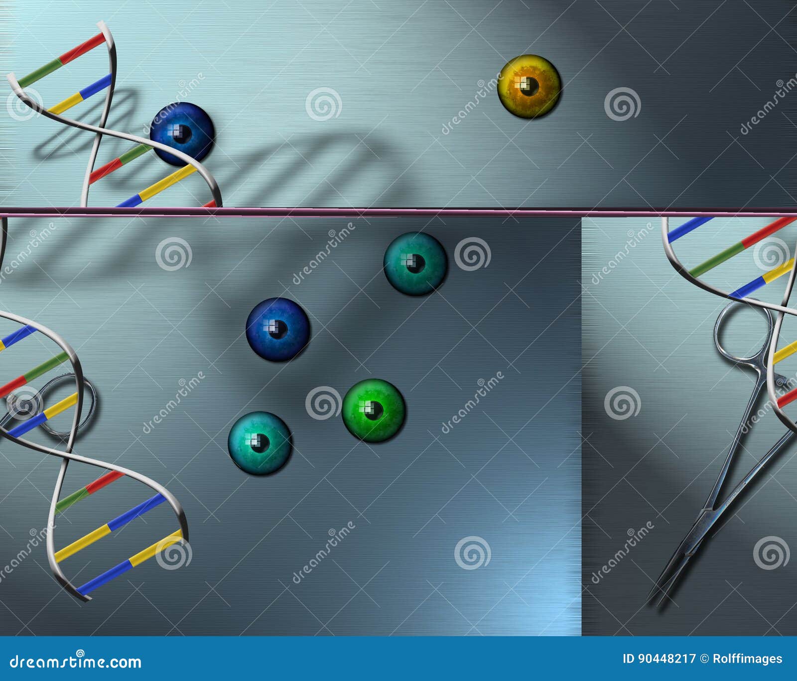 ADN illustration stock. Illustration du gène, était, information - 90448217