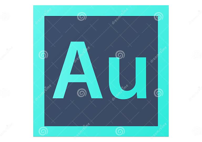 Adobe Audition CS6 Logo editorial stock photo. Illustration of agency ...