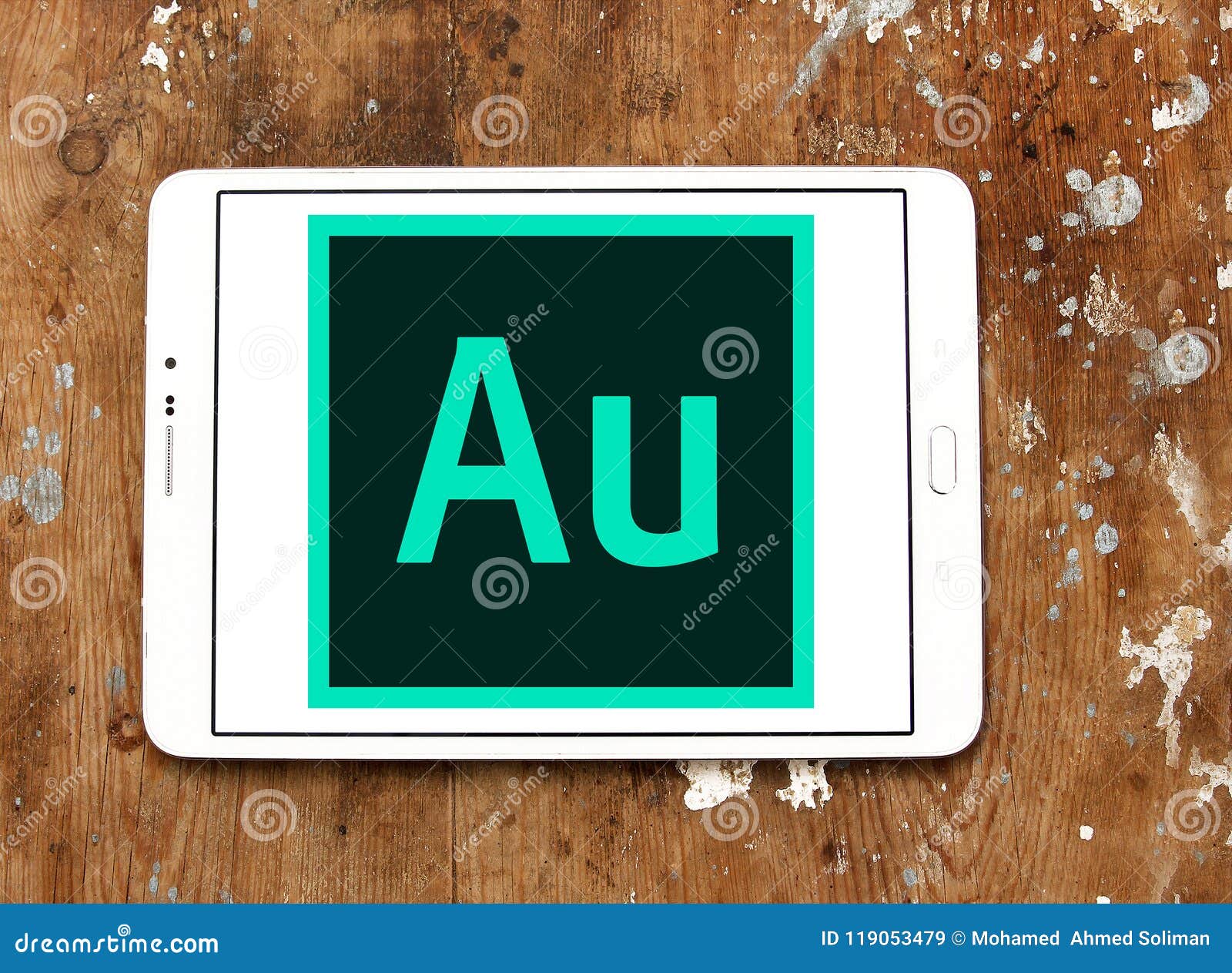 Adobe Audition logo editorial stock image. Image of samsung - 119053479