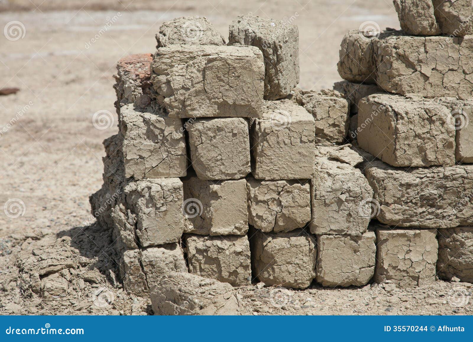 Adobe brick stock photo. Image of texture, textured, brownstone - 35570244