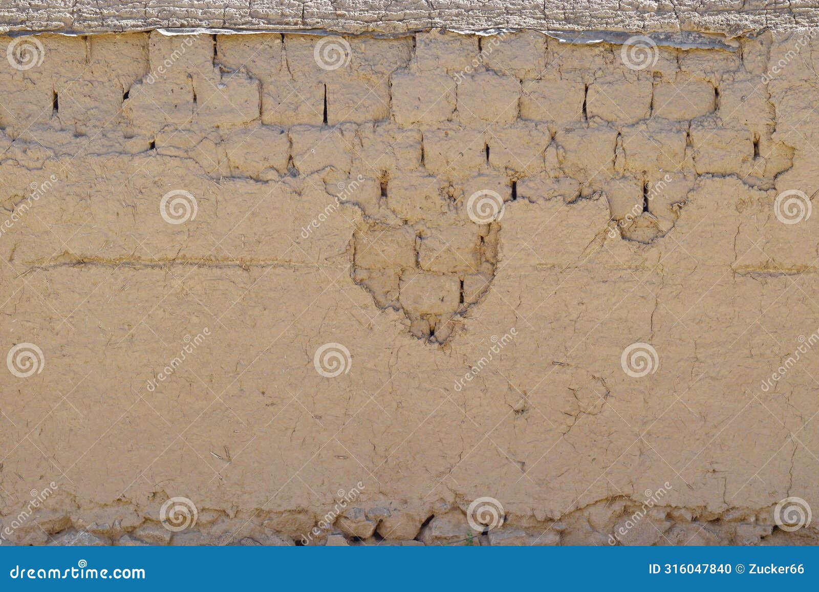 Adobe brick wall stock photo. Image of adobe, brick - 316047840