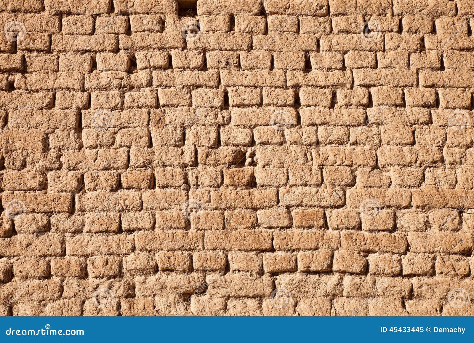 Adobe Brick Walls, Circa 1100 AD, Citadel Pueblo Indian Ruins Of The ...