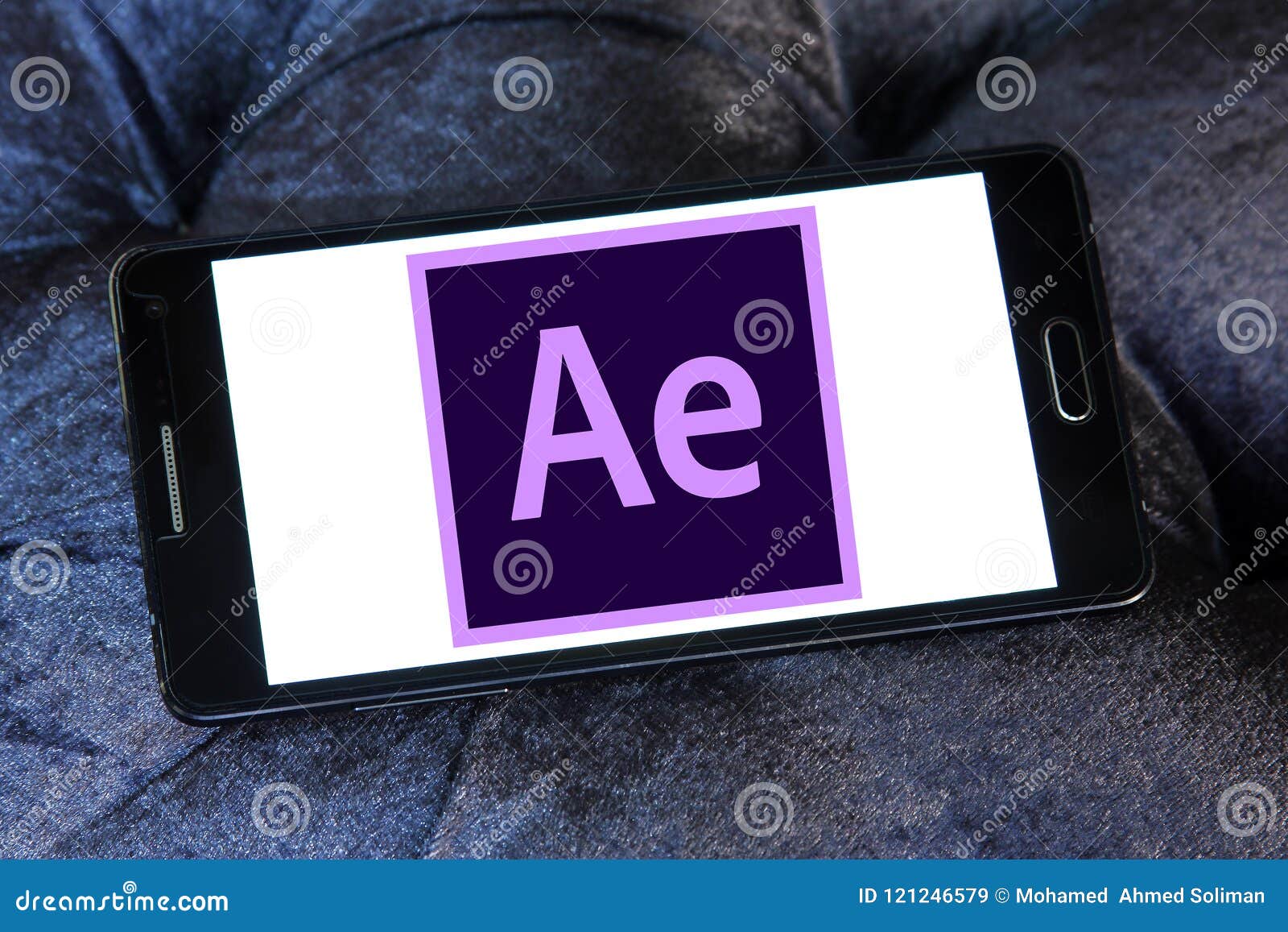Adobe after Effects logo editorial stock image. Image of software ...