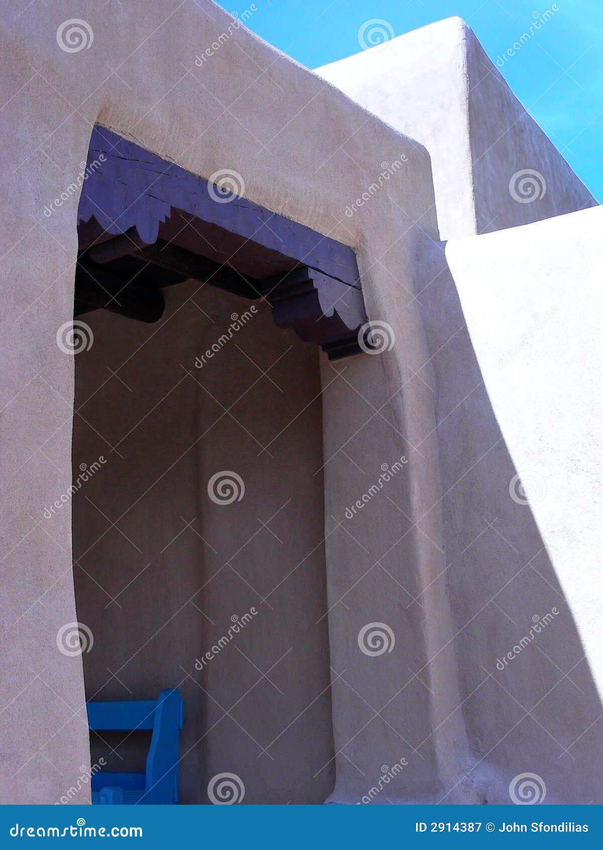 Adobe Entrance stock image. Image of construction, southwestern - 2914387