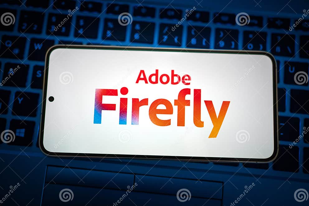 Adobe Firefly a Product of Adobe Creative Cloud Editorial Photo - Image ...