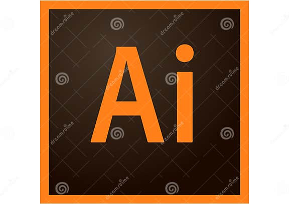 Adobe Illustrator CC Logo editorial stock image. Illustration of logo ...