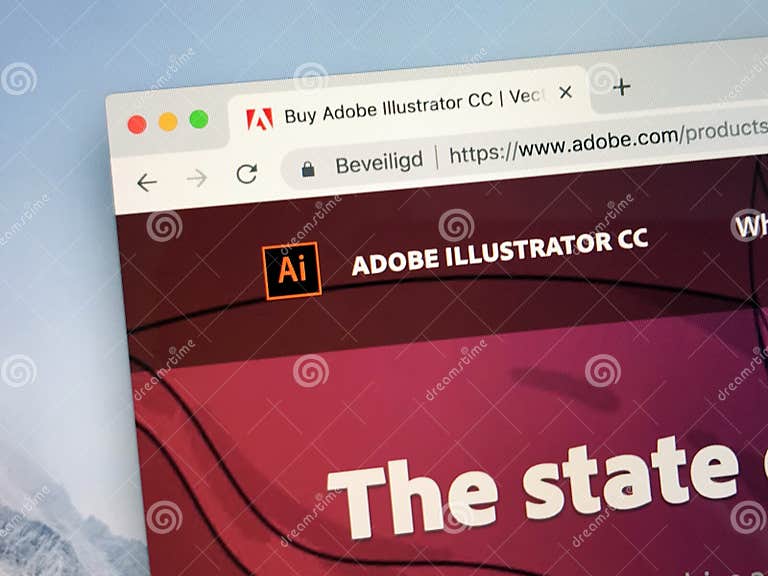 Adobe Illustrator Creative Cloud Editorial Stock Photo - Image of ...