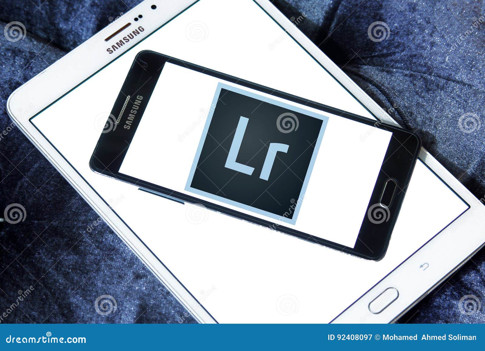 Adobe lightroom logo editorial photography. Image of flash - 92408097