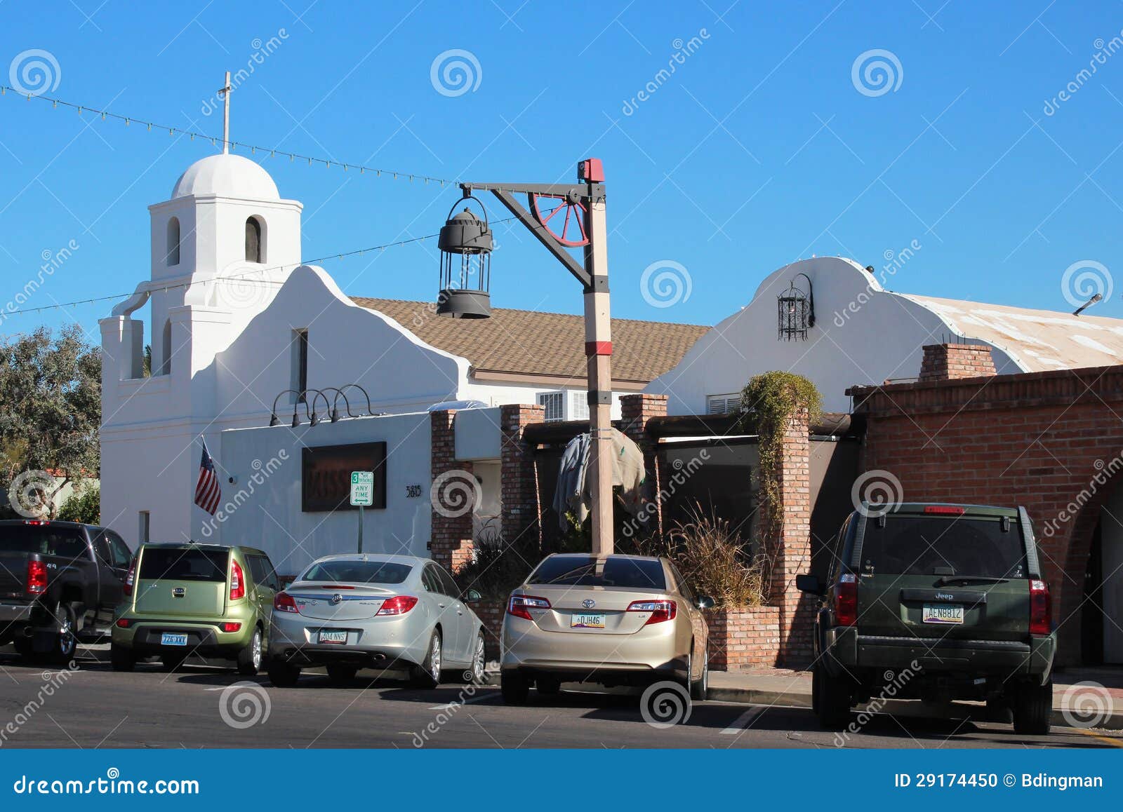 Adobe Mission, Scottsdale, Arizona Editorial Image - Image of landmark ...