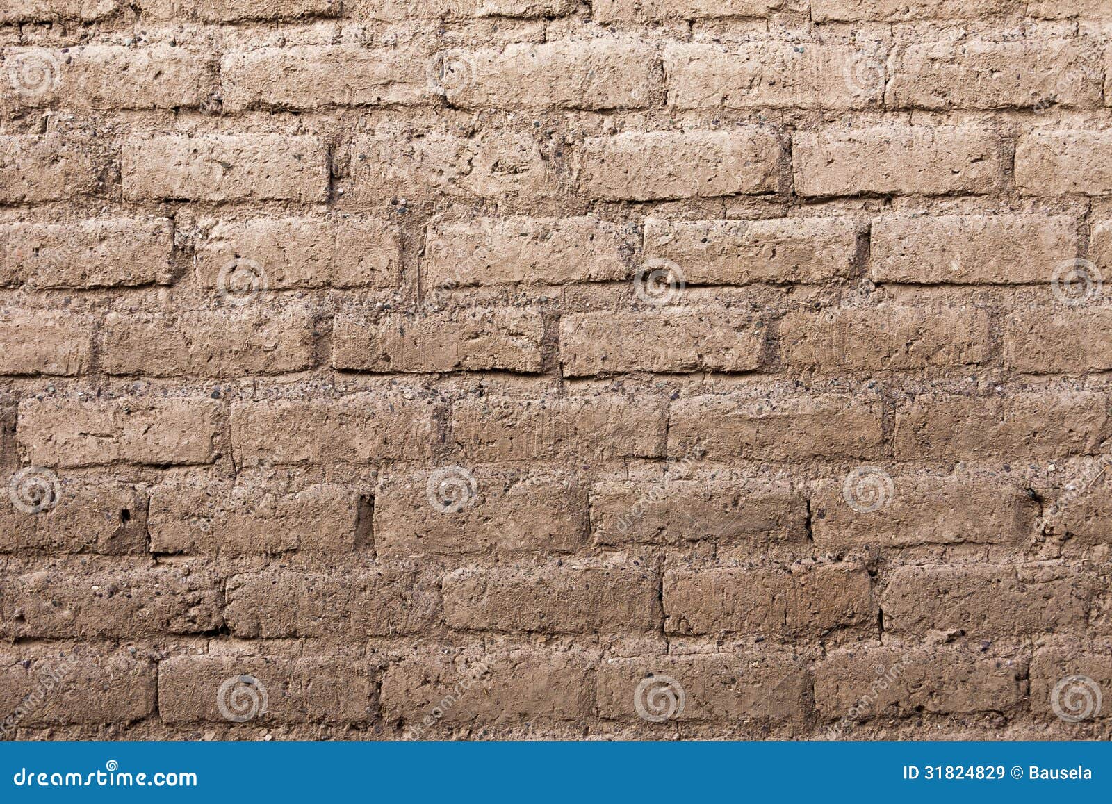 Adobe-muur stock afbeelding. Image of stenen, textuur - 31824829
