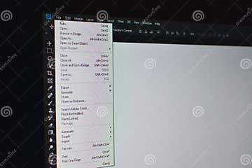 Adobe Photoshop on Computer Screen Editorial Stock Photo - Image of ...