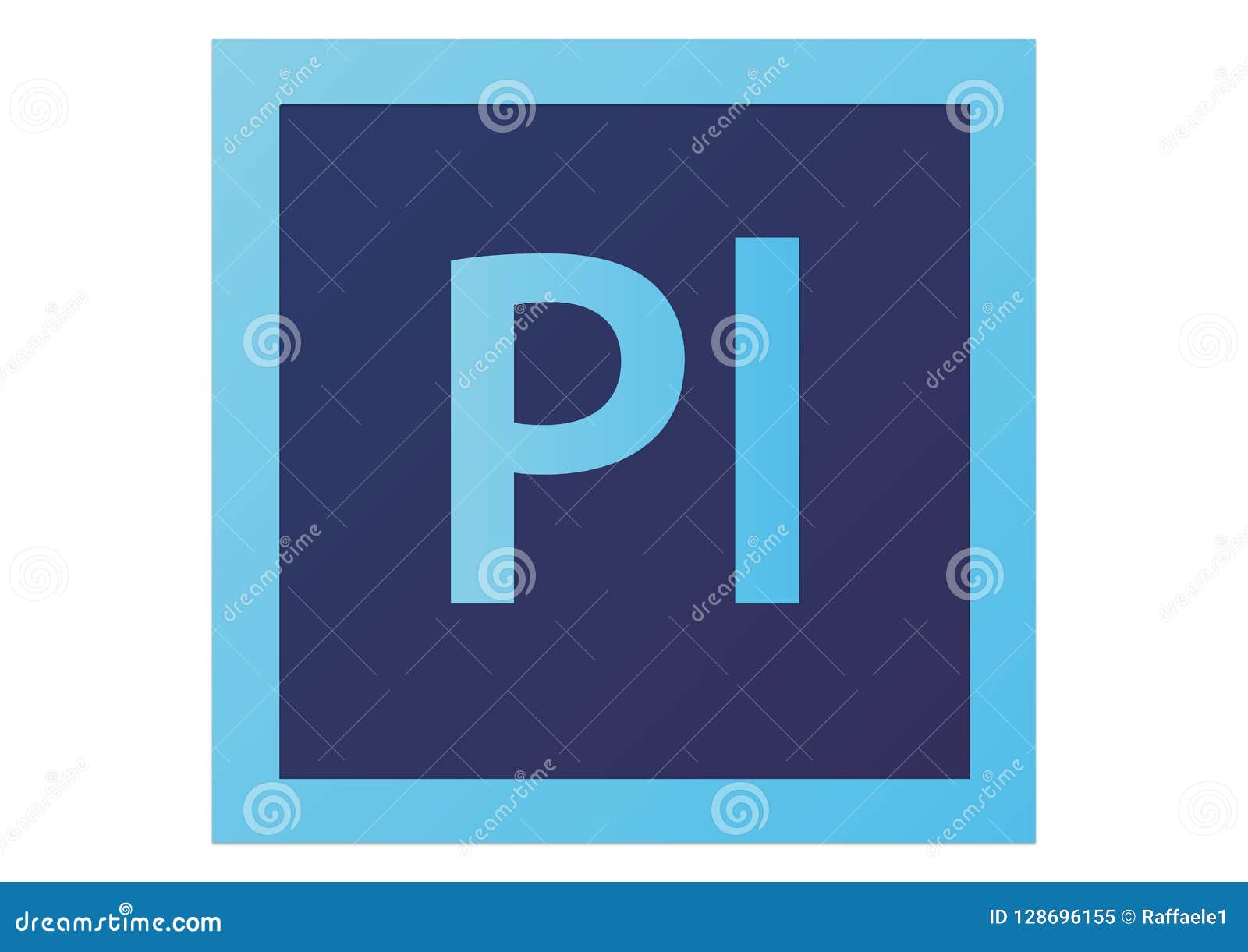 Adobe Prelude CS6 Logo editorial image. Illustration of logo - 128696155