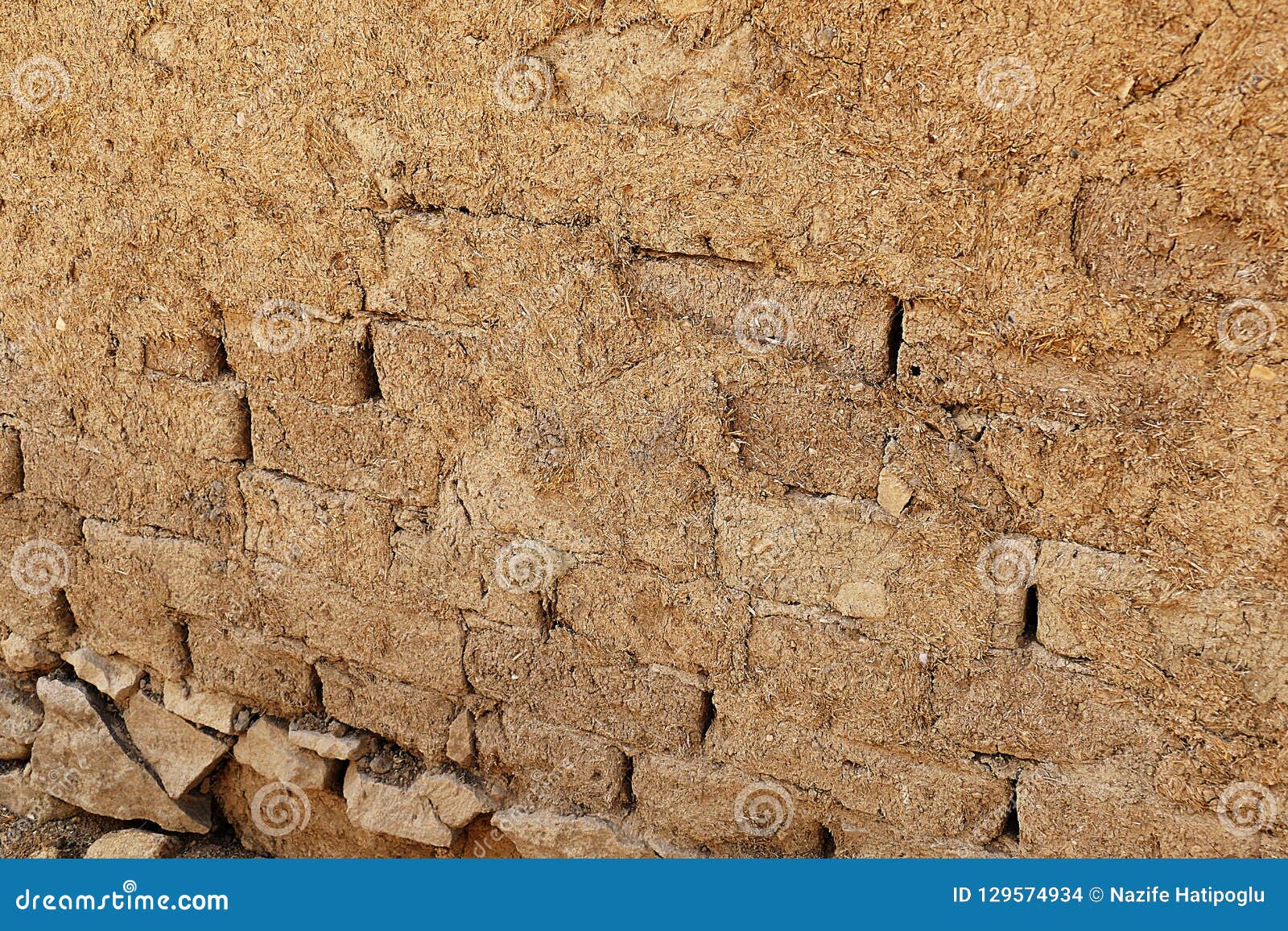 Adobe Walls, Classic Wall Samples, Adobe Walls in Turkey Stock Photo - Image of findslow, farm ...